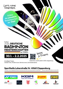 Die neuen Deutschen Meister der U13 und U19 | Deutscher Badminton Verband