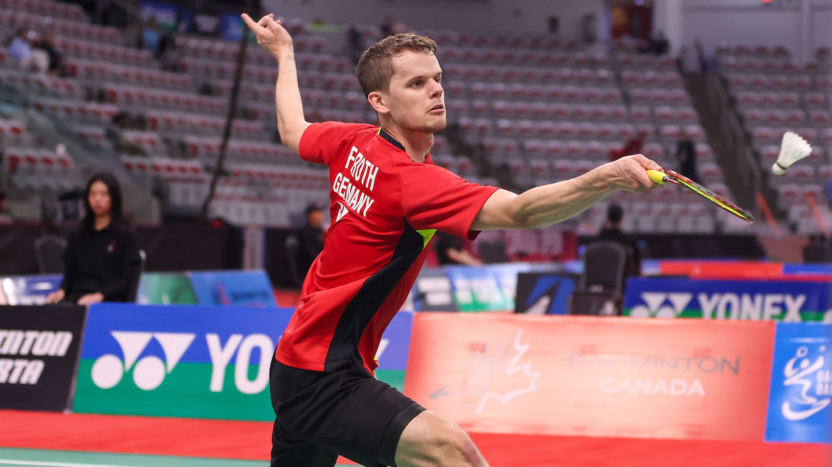 Roth überrascht in Calgary | Deutscher Badminton Verband